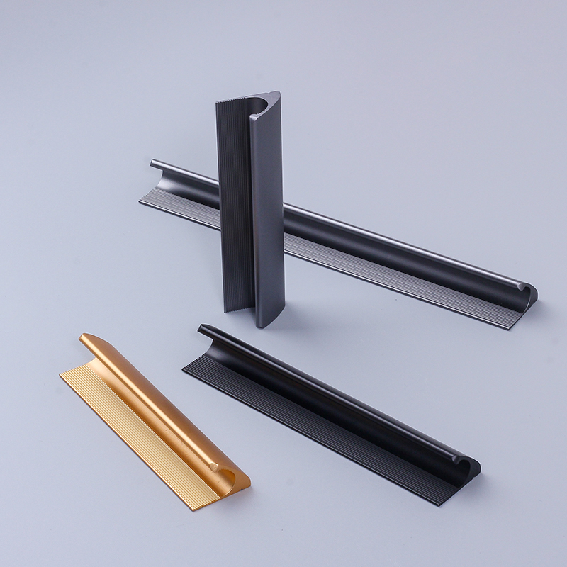 Aluminum Profile Pull Wardrobe Handle - AMBA HARDWARE CO., LTD