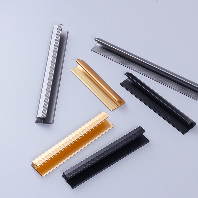 Aluminum Profile Pull Wardrobe Handle - AMBA HARDWARE CO., LTD