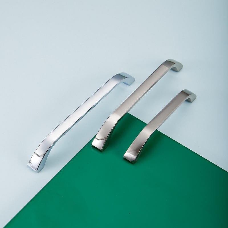 Modern bent aluminium handles 760 - AMBA HARDWARE CO., LTD